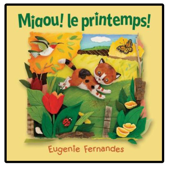 Eugenie Fernandes | Toys | French Miaou Le Printemps Softcover Book ...